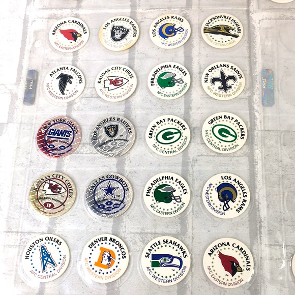 Team Laserforms | Other | Vintage Sports Teams Collectors Pogs ...
